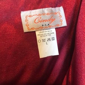 Cindy | Dresses | Vibrant Candy Apple Red Midi Dress | Poshmark